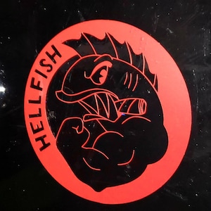 The Flying Hellfish Sticker. Flying Hellfish Sticker From the Simpsons ...