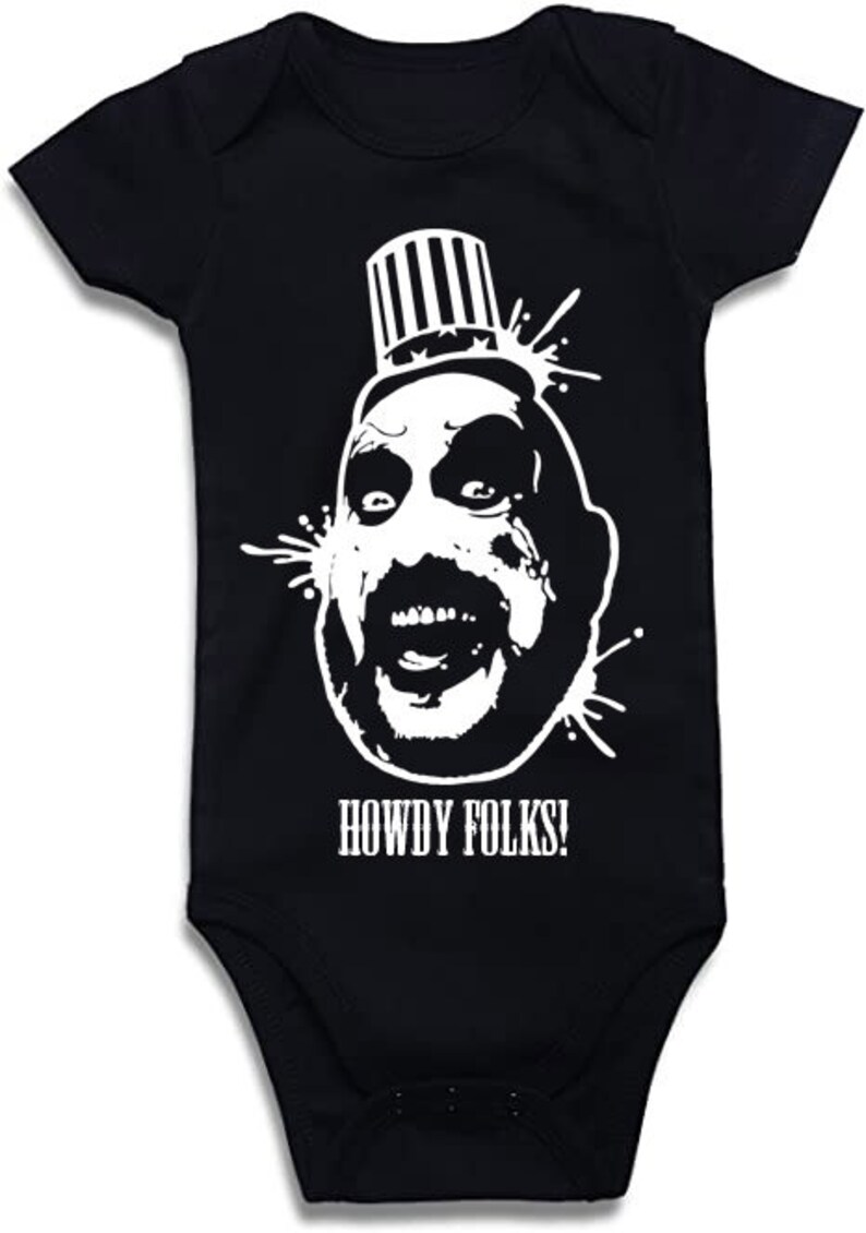 Captain Spaulding Baby Onesie/House of 1000 Corpses/Captain | Etsy