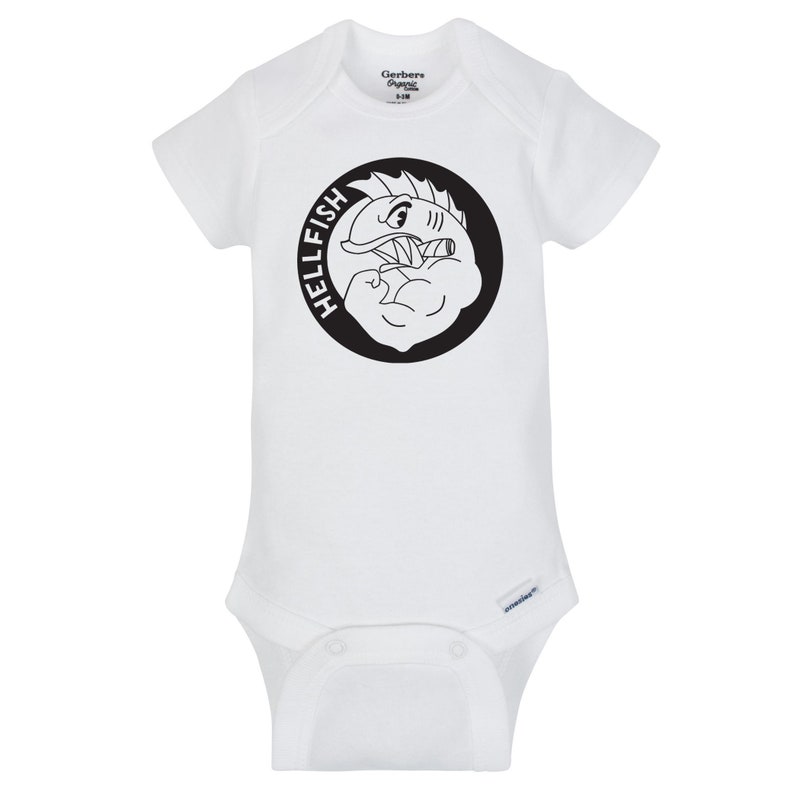 Hellfish/baby Onesie/the Simpsons/flying | Etsy