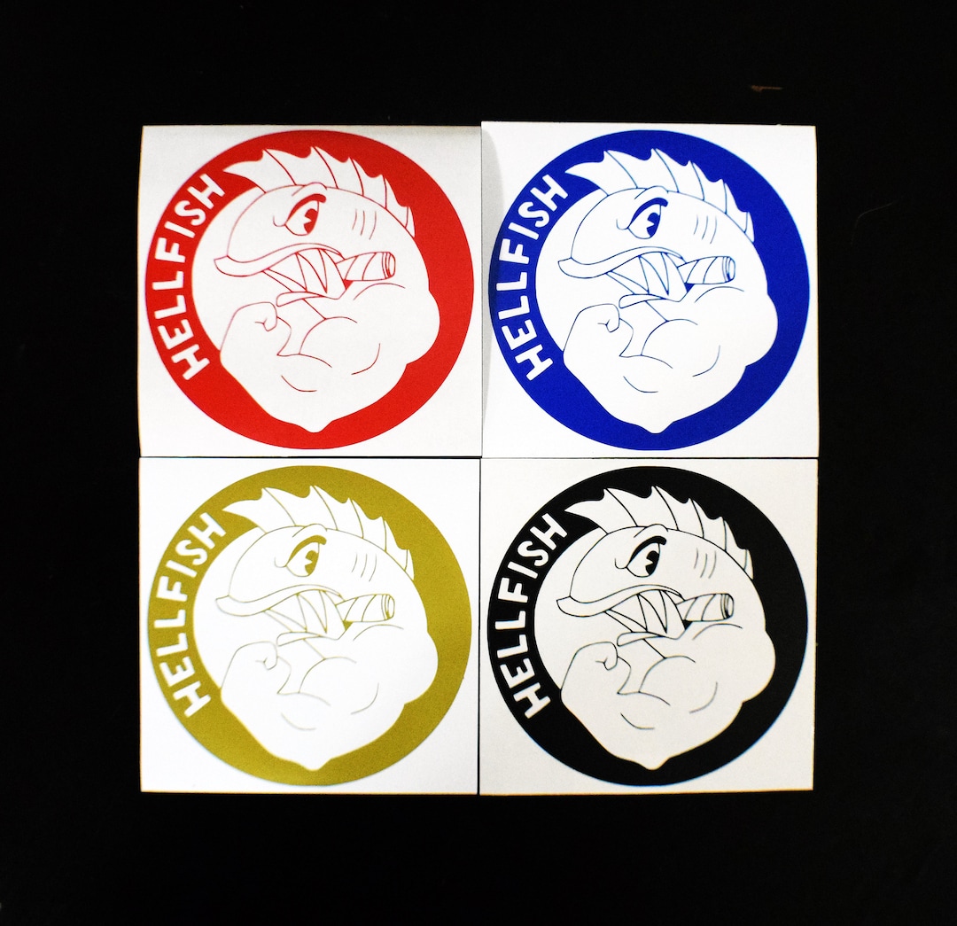 The Flying Hellfish Sticker. Flying Hellfish Sticker From the Simpsons ...