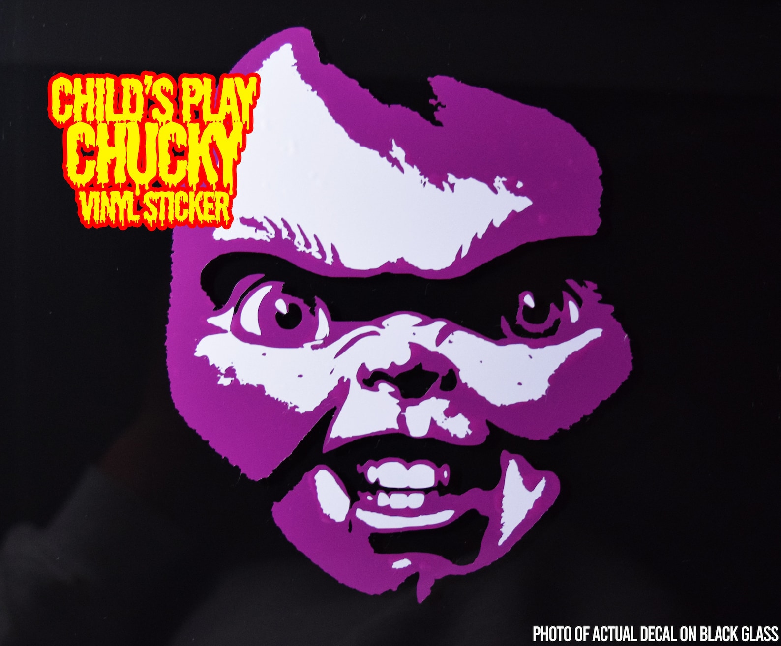 Childs Play/vinyl Decal/chucky/vinyl Sticker/good Guy - Etsy
