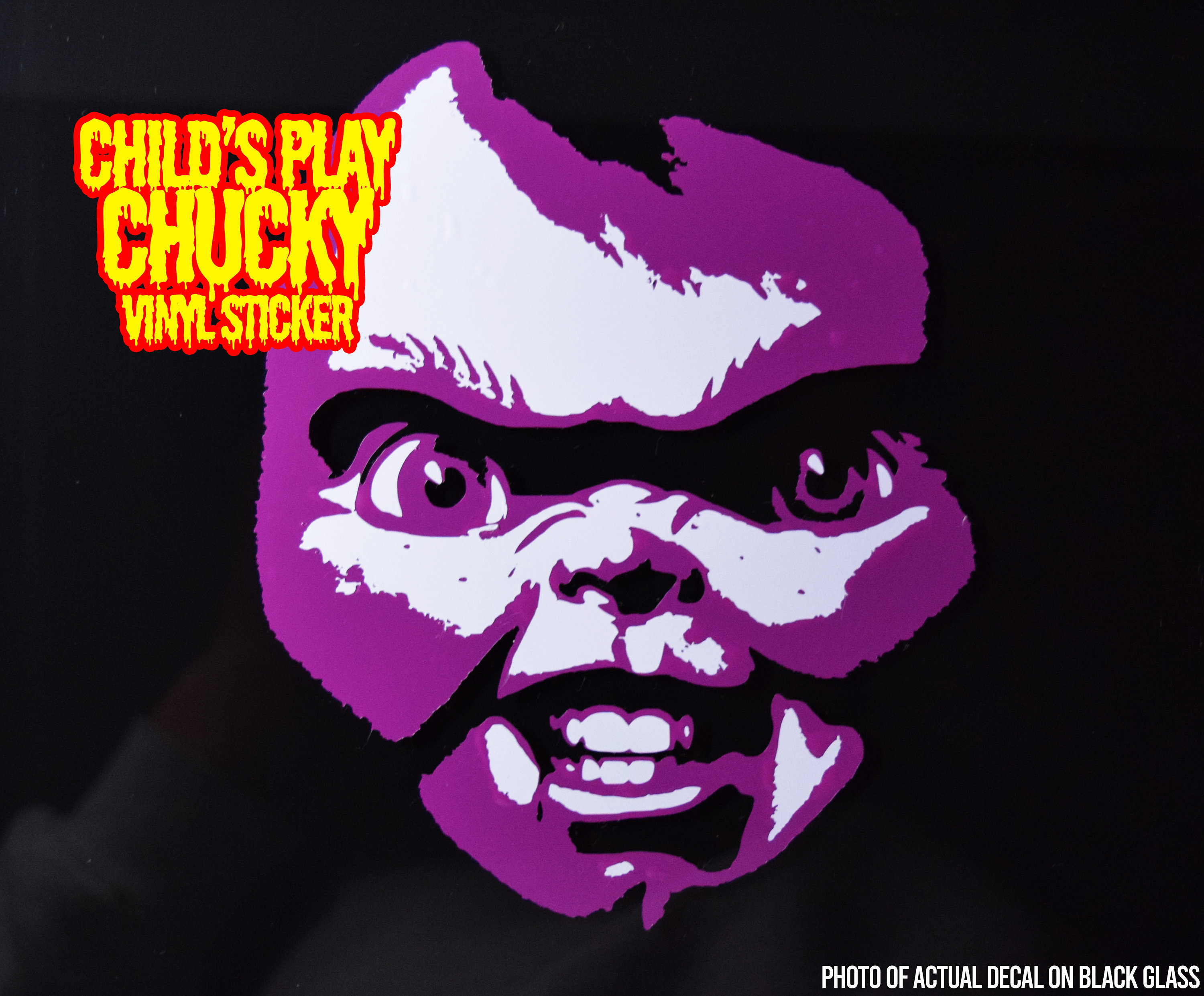 Childs Play/vinyl Decal/chucky/vinyl Sticker/good Guy | Etsy
