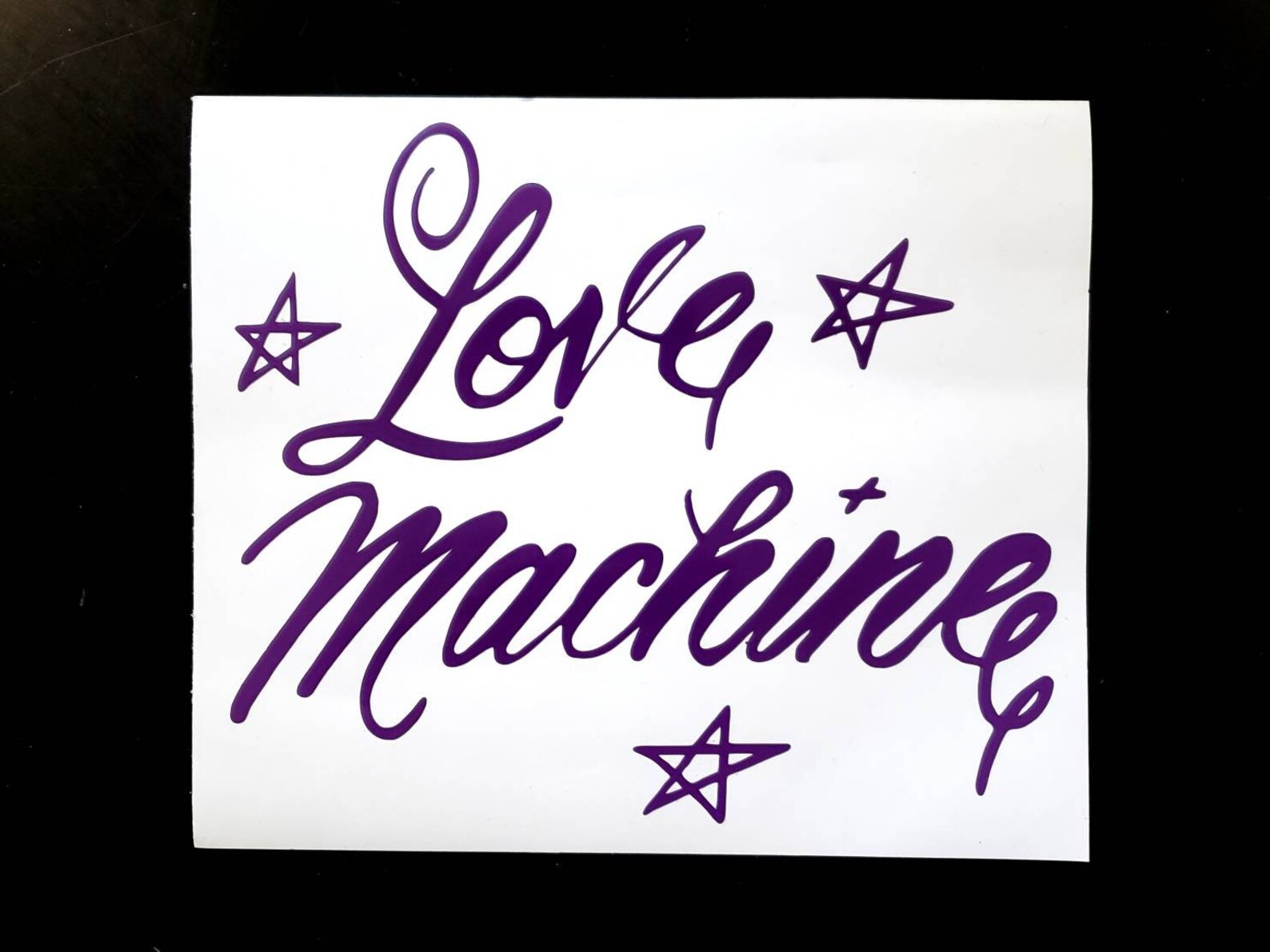 The Love Machine Vinyl Decal/cheech and Chong/up in - Etsy