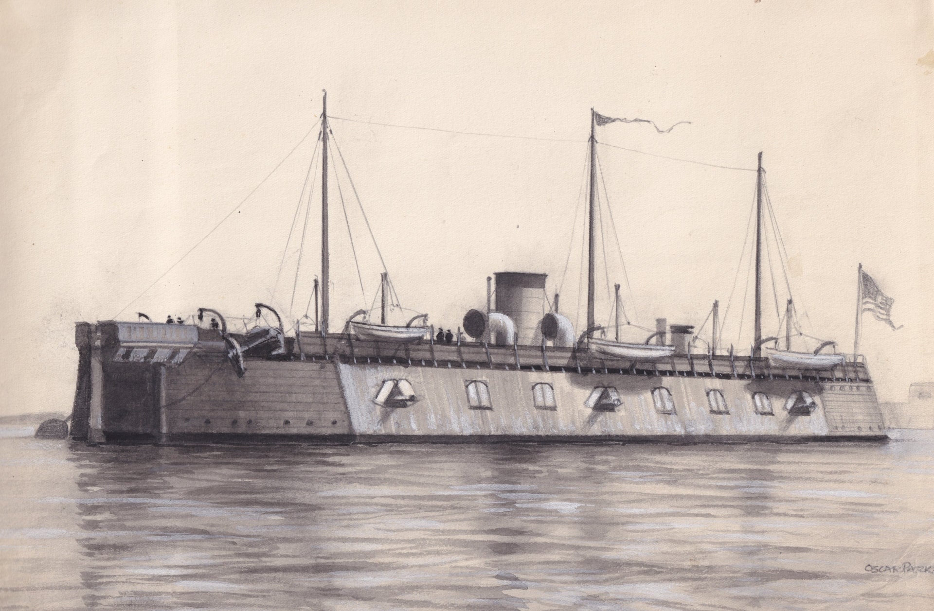 American Civil War Ironclad Collection (by Oscar Parkes) - Etsy