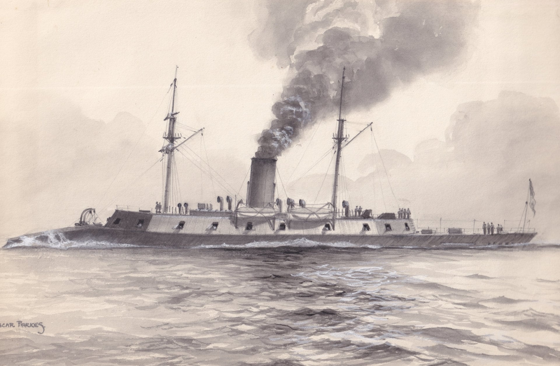 American Civil War Ironclad Collection (by Oscar Parkes) - Etsy