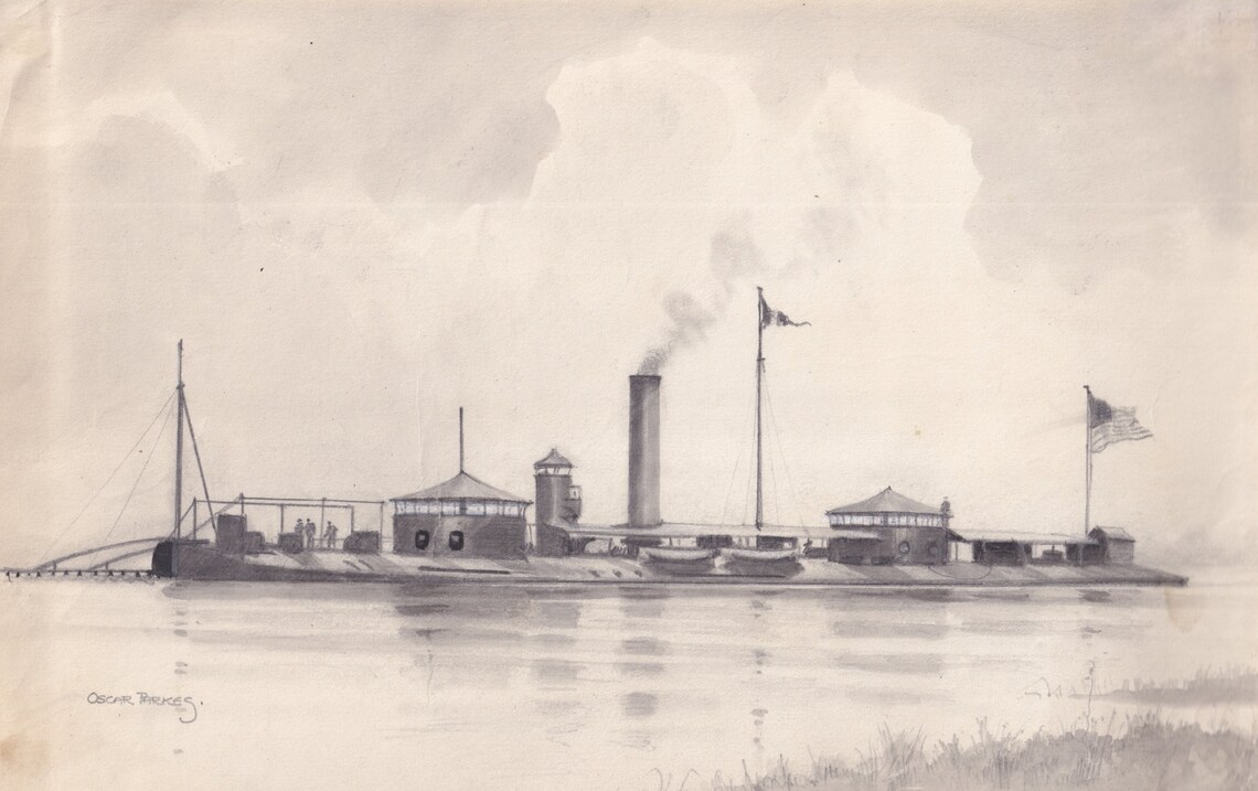 American Civil War Ironclad Collection by Oscar Parkes - Etsy