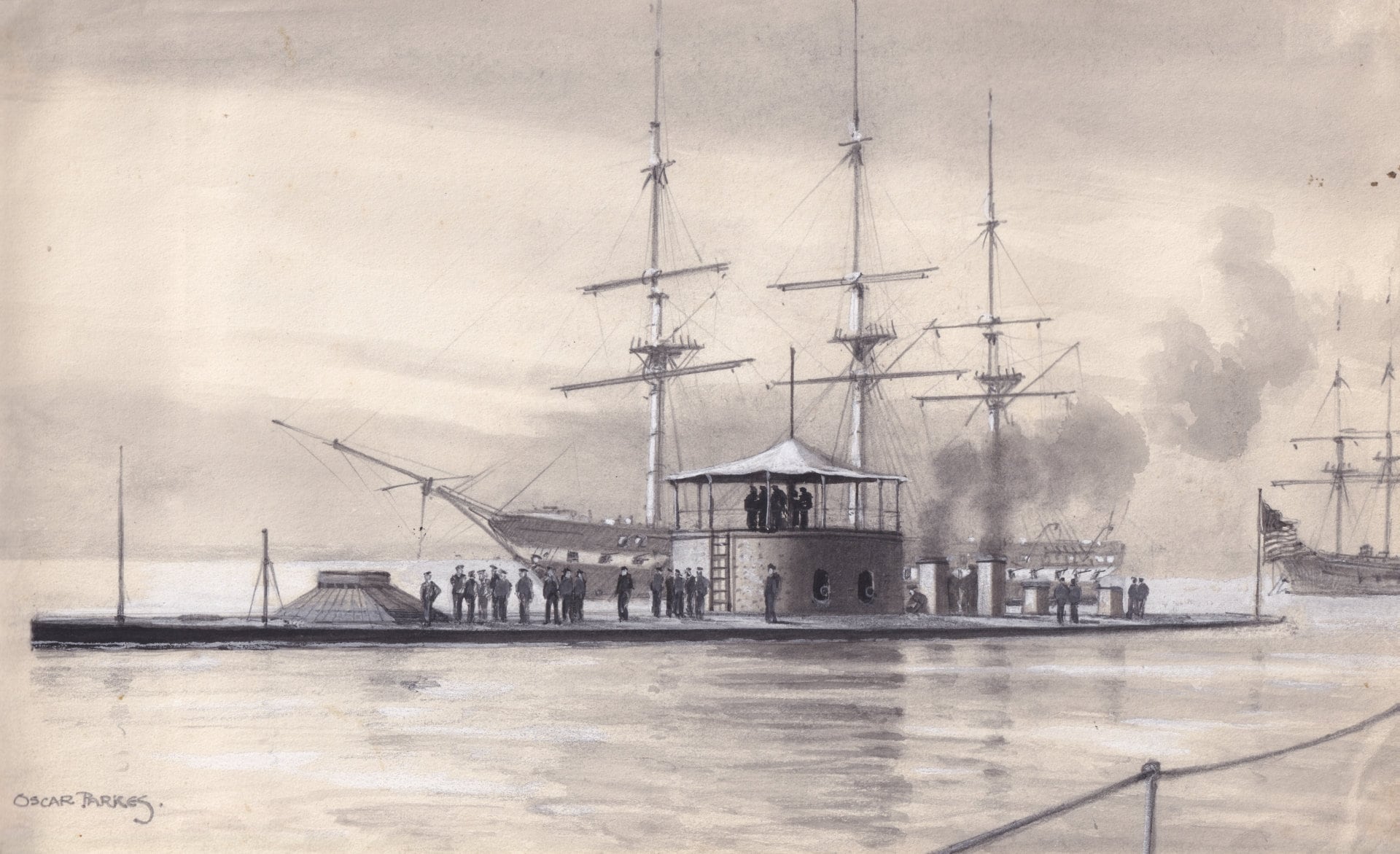 American Civil War Ironclad Collection (by Oscar Parkes) - Etsy