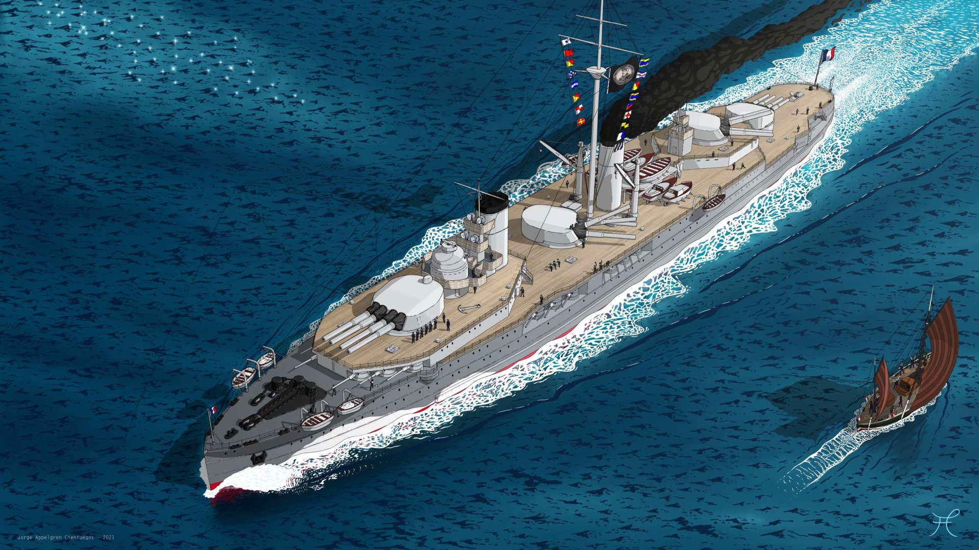 French Battleship Lyon normal Camo - Etsy UK