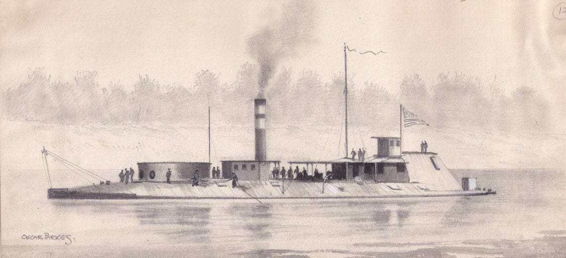 American Civil War Ironclad Collection by Oscar Parkes - Etsy