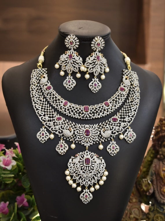 Big bridal necklace store