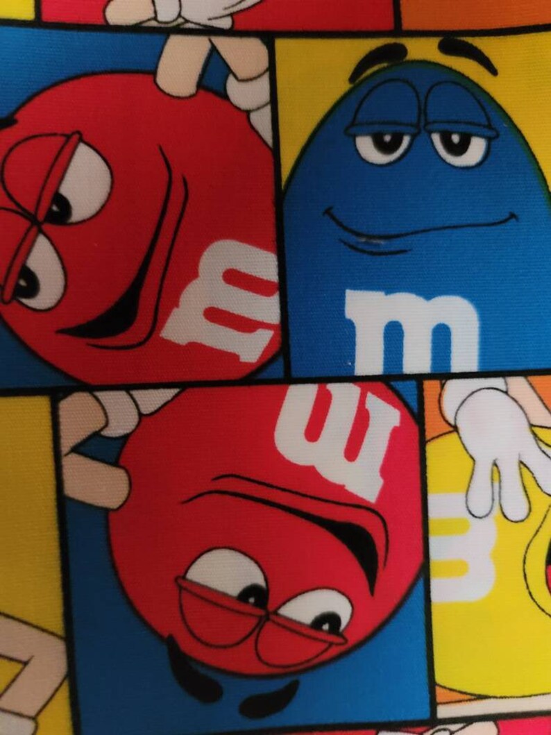 M & M face mask | Etsy