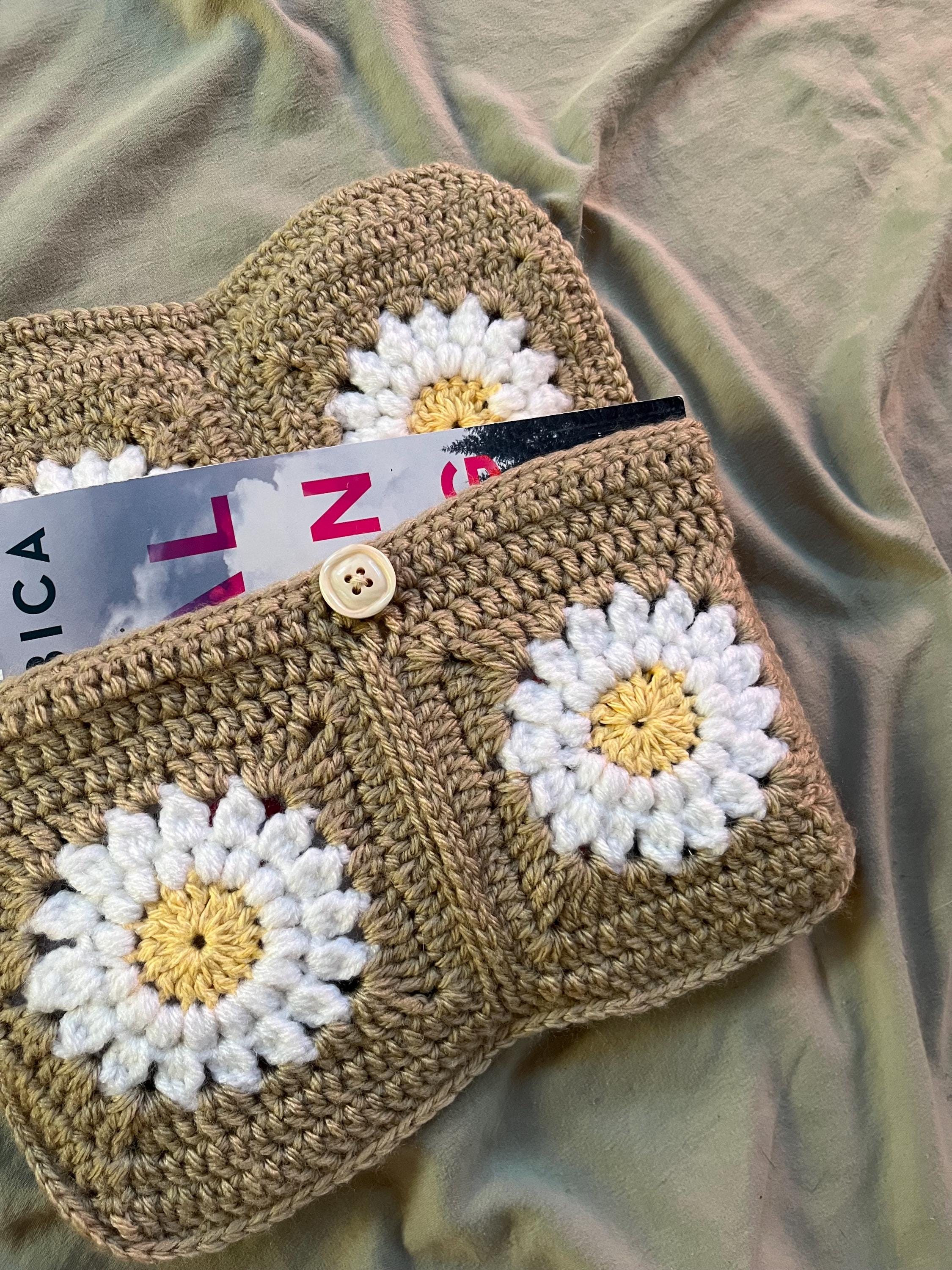 Granny Square Book Sleeve - Etsy