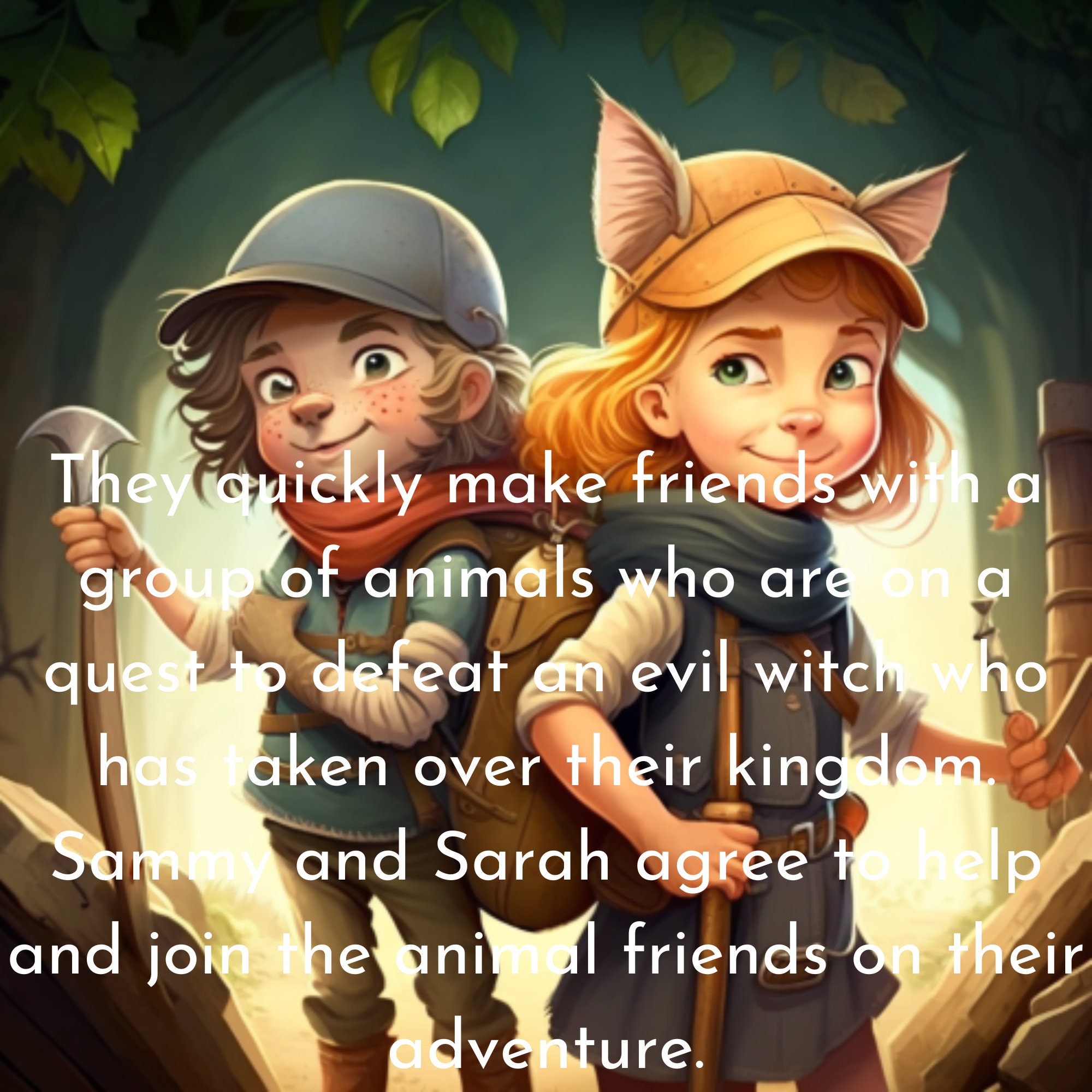 The Adventures of Sammy and Sarah E Book for Kids E Book for - Etsy