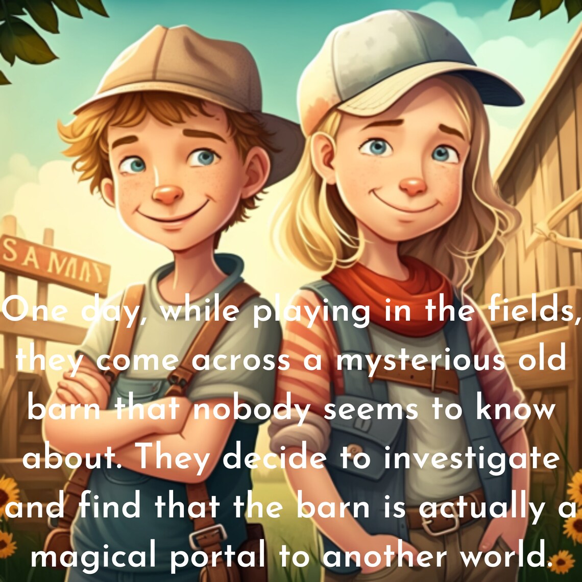 The Adventures of Sammy and Sarah E Book for Kids E Book for - Etsy