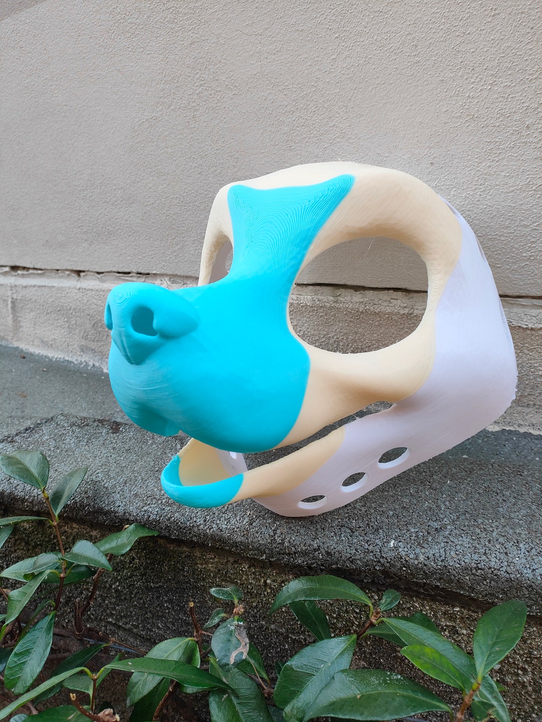 Fox HEAD BASE Fursuit 3D Printed - Etsy