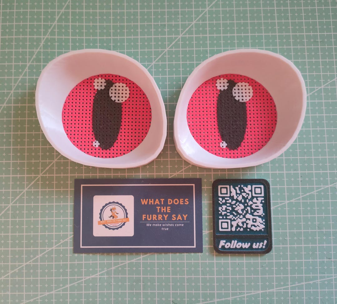 3D PRINTED FOLLOW Me Eyes for Fursuit - Etsy