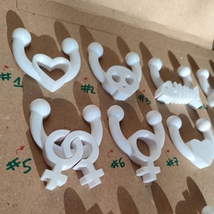 Piercings Packs for Ears for Fursuit/furry/cosplay - Etsy