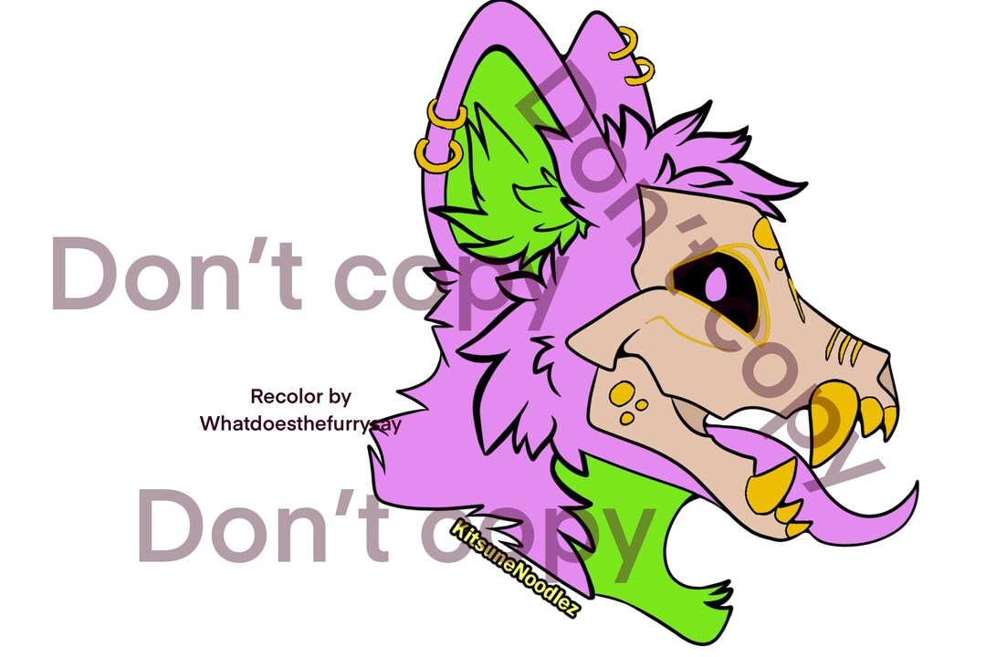 SKULLDOG Fursuit Head Premade Preorder - Etsy