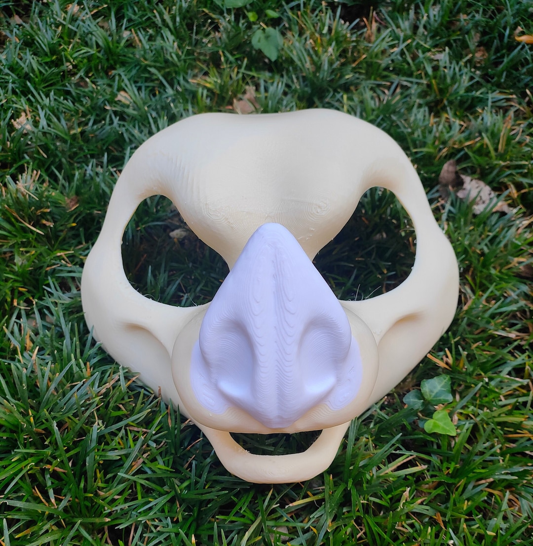 BAT HEAD BASE Fursuit 3D Printed - Etsy