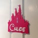 Princess Castle Name Door Sign 3D Printed Name Plate Princess - Etsy