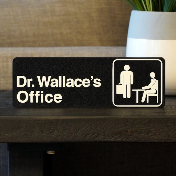 Personalized Cubicle Sign - Etsy