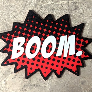 Comic Book Door Sign Personalized Name Sign Super Hero Sign Last Name ...