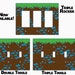 Mining Light Switch Cover Mining Switch Plates Video Game Kids Room ...