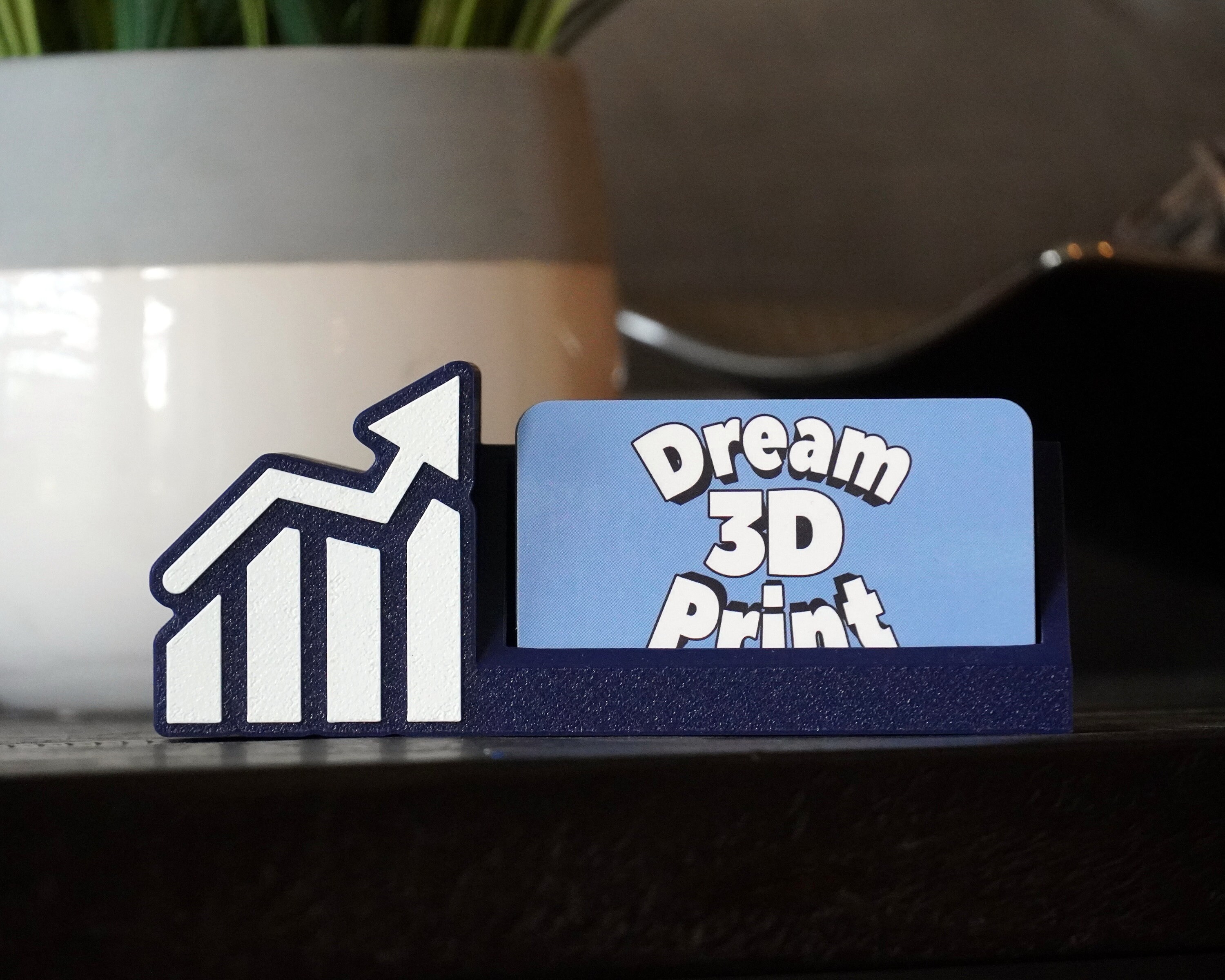 Customizable Finance Business Card Holder: Accountant, Banker, CFO Gift ...