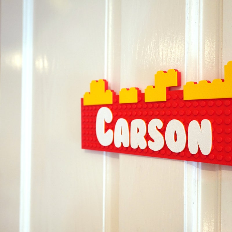 Legos Name Sign - Etsy