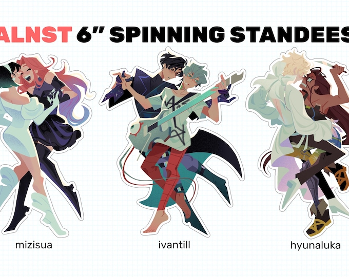 PREORDER - Alien Stage Spinning Standees - Etsy