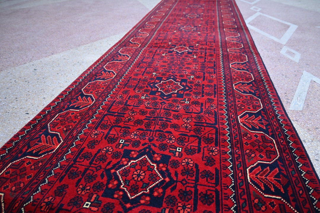 20 Ft, Hallway Runner, 19.10 X 2.9 Ft, Extra Long Afghan Runner, High ...