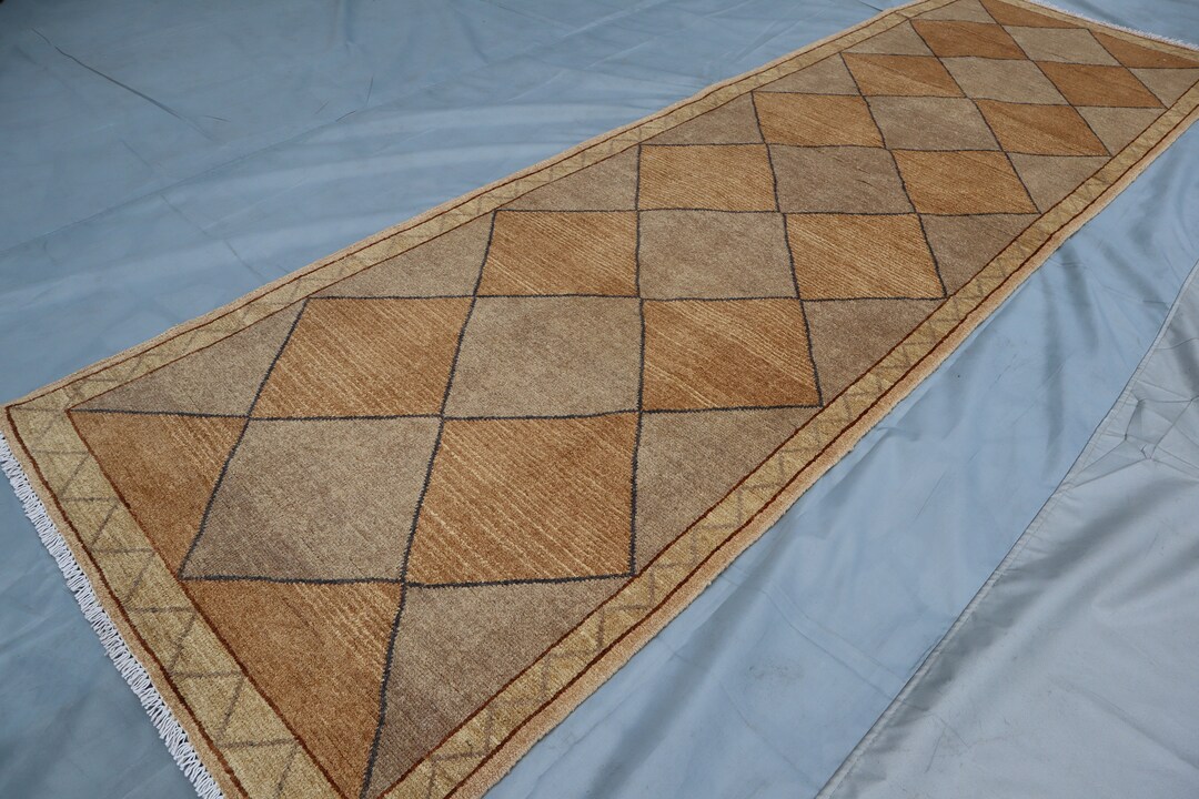 3x9 Ft Afghan Runner Rug, Top Quality Handmade Rug, 9 Ft Runner Rug ...