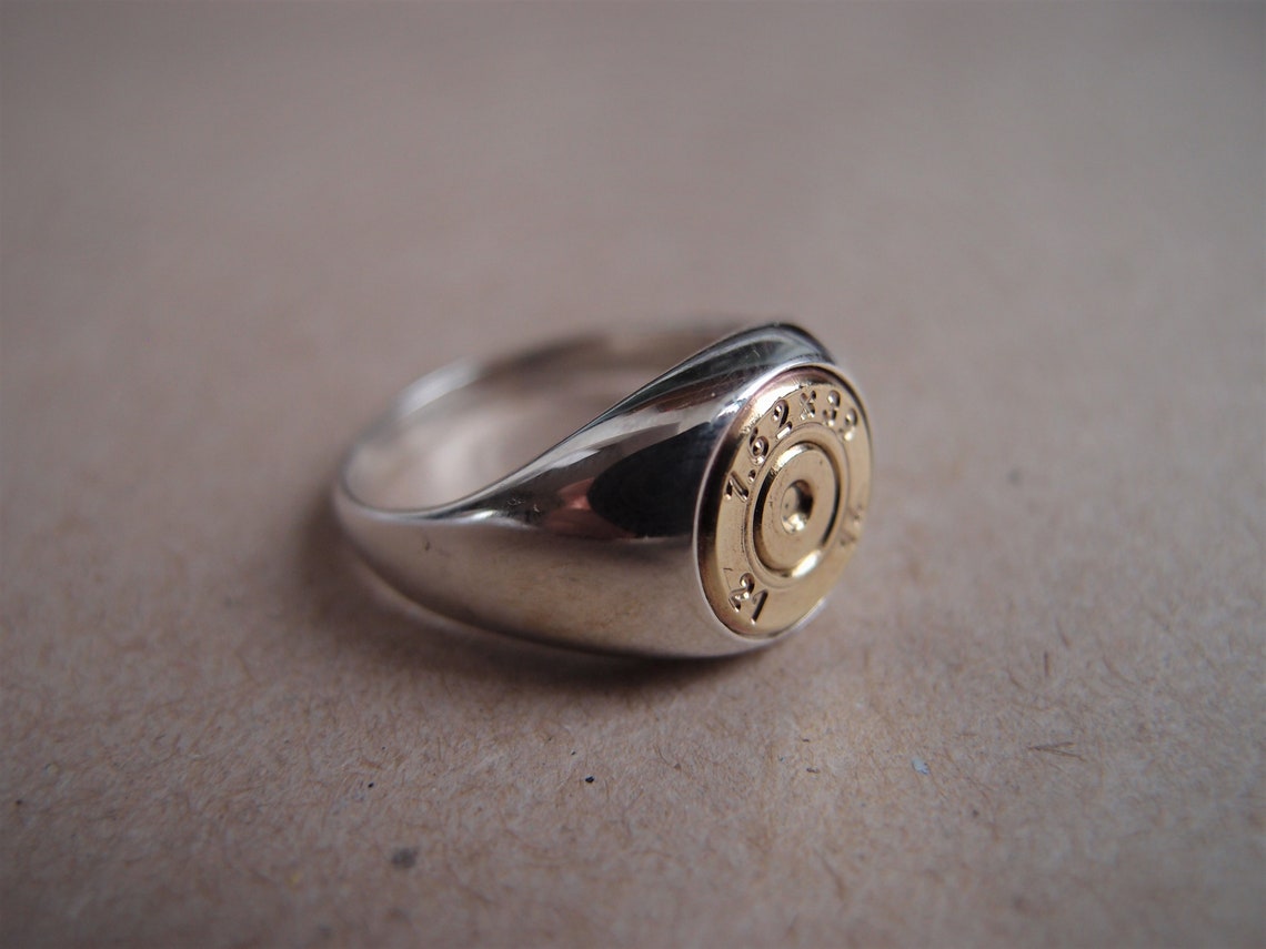 Sterling Silver Bullet Ring 7.62 AK-47 Kalashnikov Shell - Etsy
