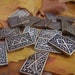 Metal Bronze Brass Rune Set Elder Futhark Norse Shamanic Odin Magic ...