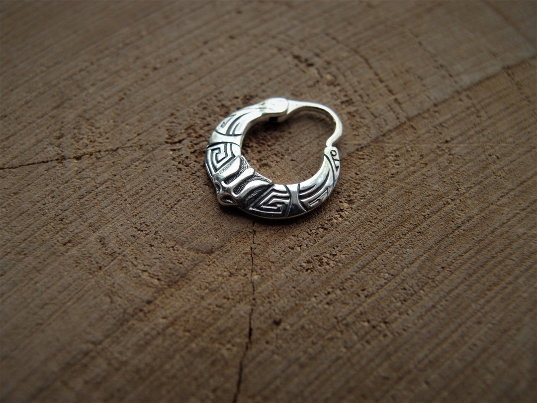 Ukrainian Trident Sterling Silver Earring Glory to Nation Handcrafted ...