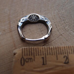 Aegishjalmr Bronze Septum Ring: Viking Norse Nose Piercing (NO Extra ...