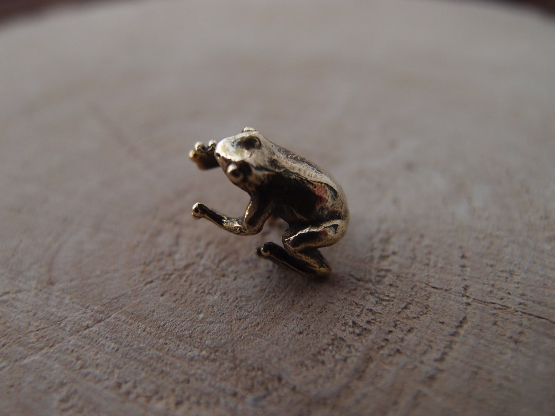 Bronze Frog Ear Cuff: No Piercing Cartilage Earring (NO Extra FEES for ...