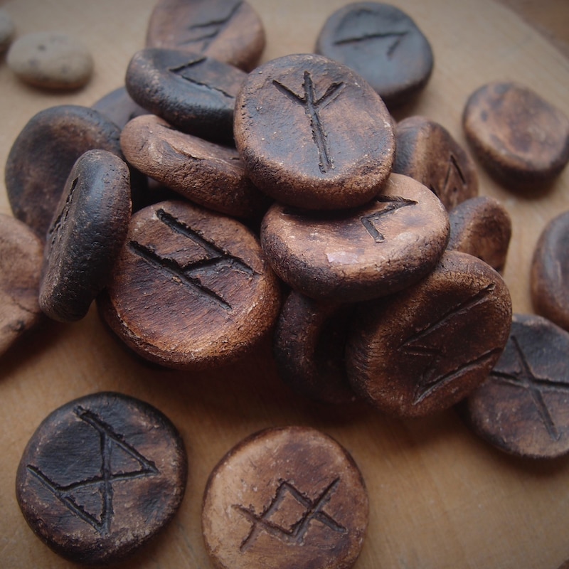 Ceramic Runes - Etsy