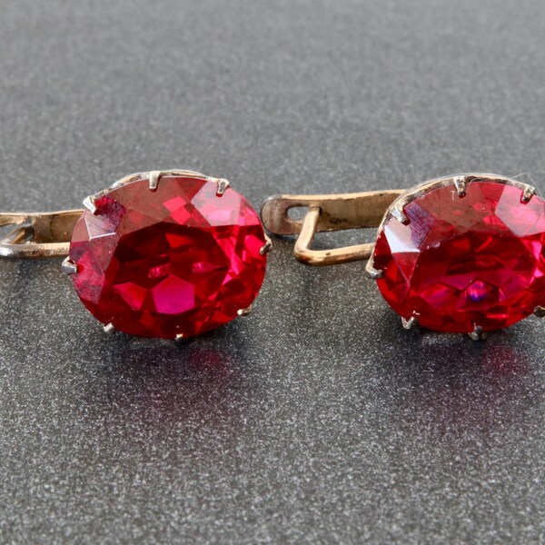 Russian Ruby Jewelry - Etsy