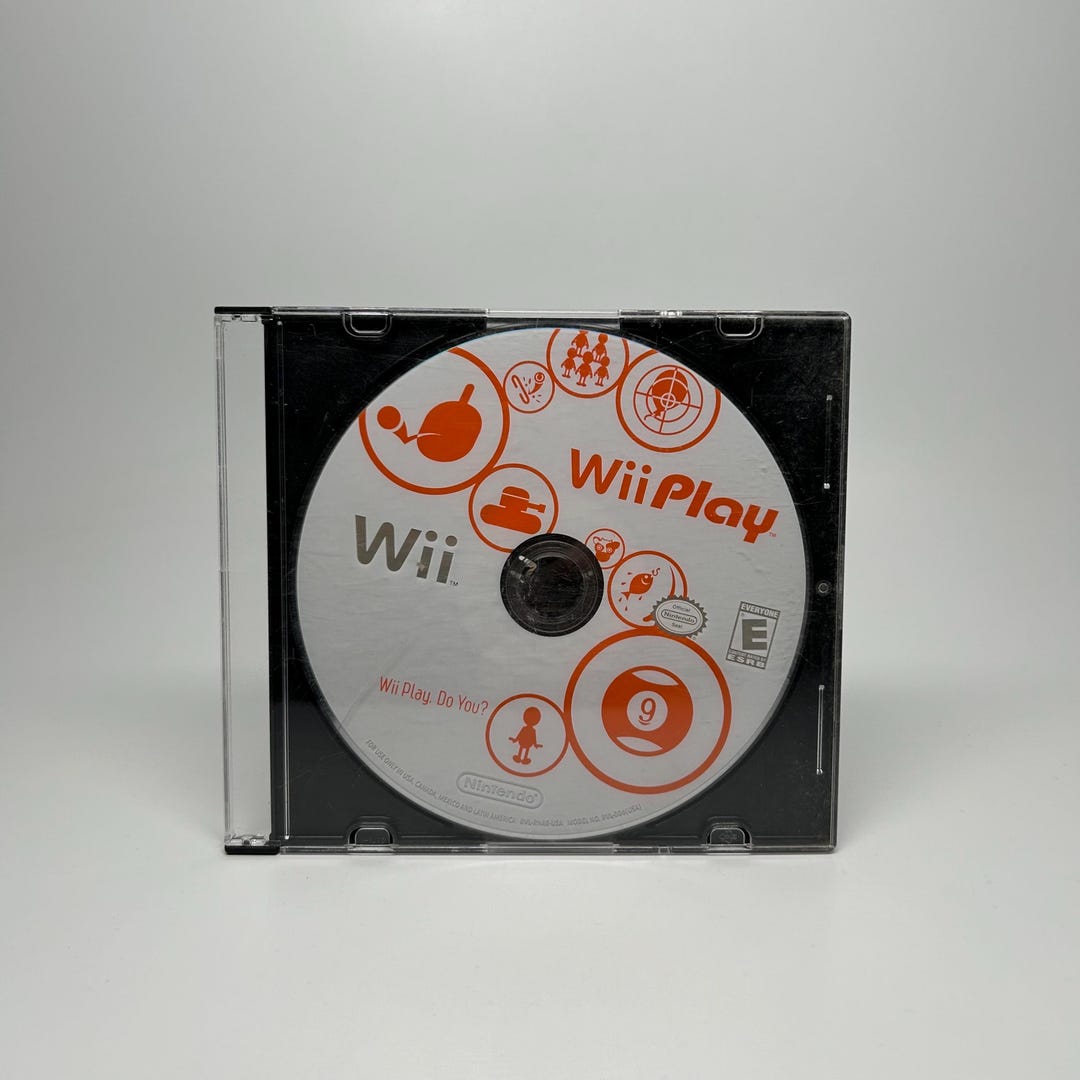 Wii Play Nintendo Wii (2006) *tested* - Etsy