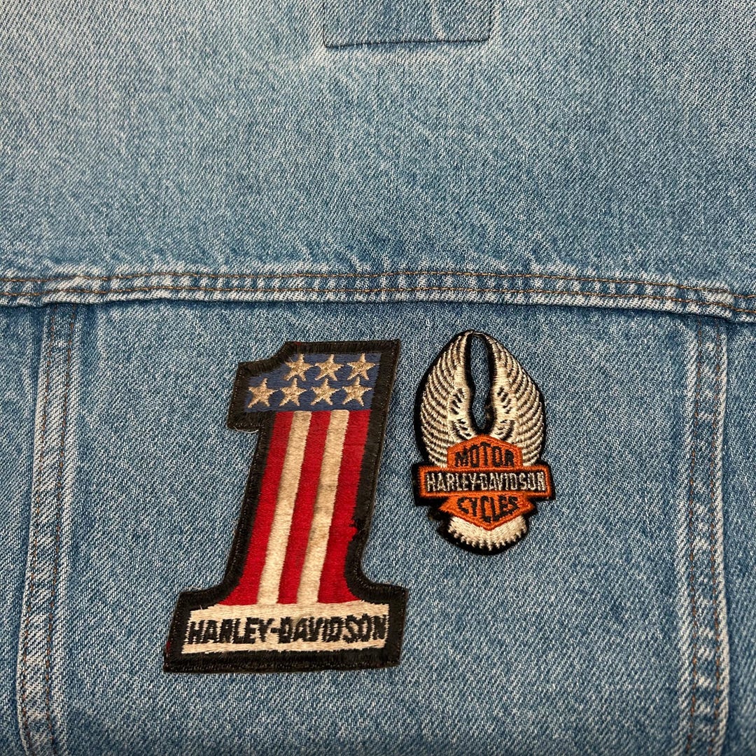 Vintage Harley Davidson Biker Patch (c.1980’s) You Choose *VHTF* - Etsy