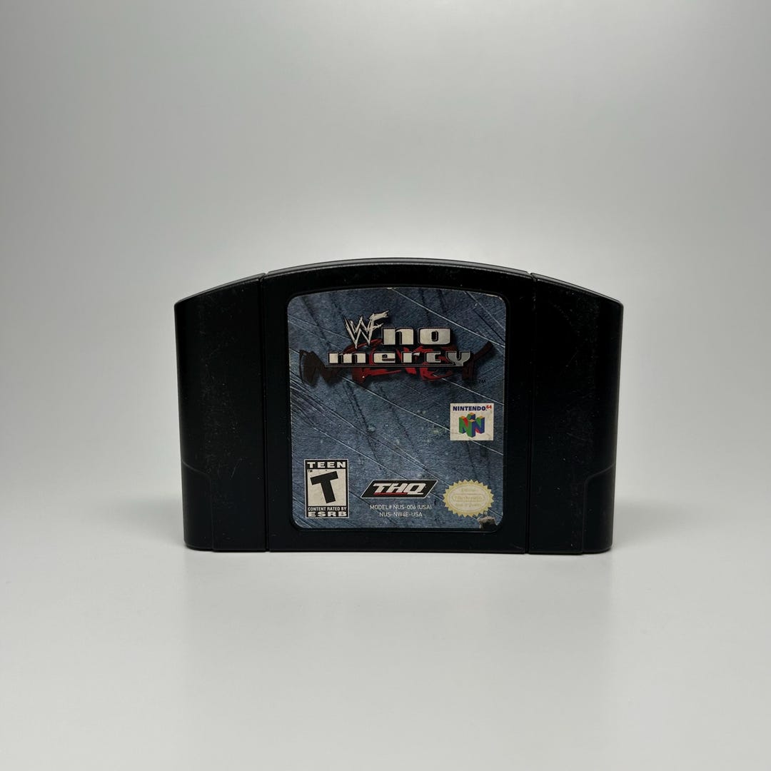 WWF No Mercy Nintendo 64 (2000) *tested* Authentic HTF - Etsy