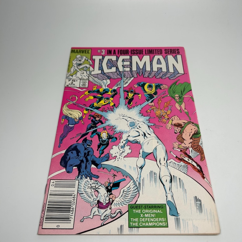 Iceman #1-4 (1984) Marvel Comics Limited Series *complete* First Solo ...