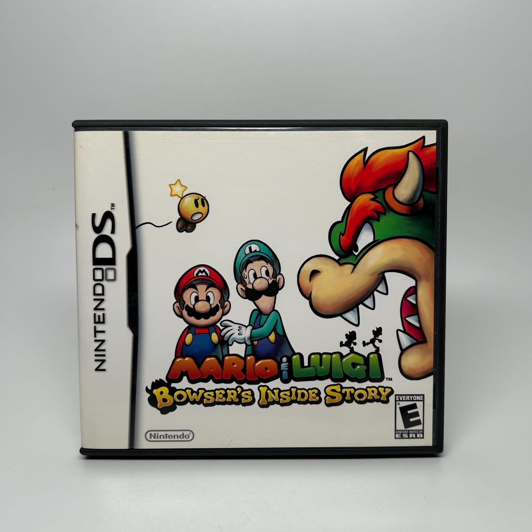 Mario & Luigi Bowser’s Inside Story Nintendo DS (2009) *complete* HTF ...