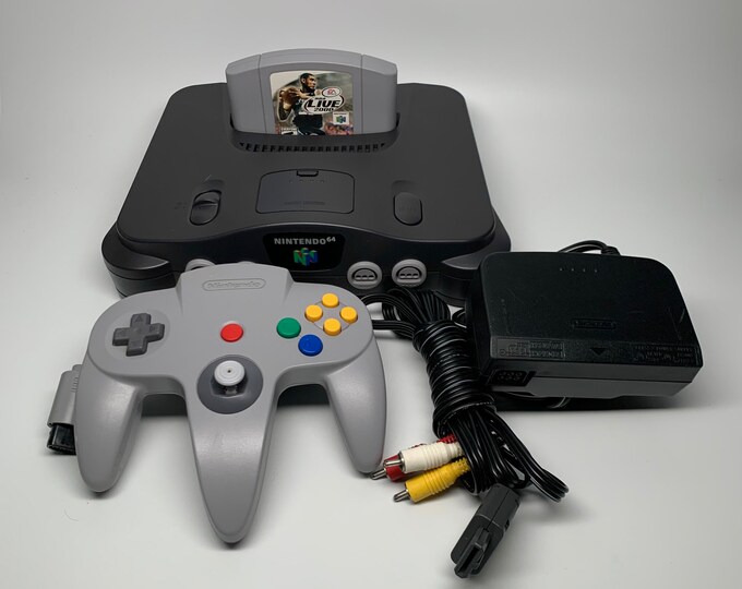 Original Nintendo 64 (N64) Bundle Plus Controllers and Game *TESTED* - Etsy