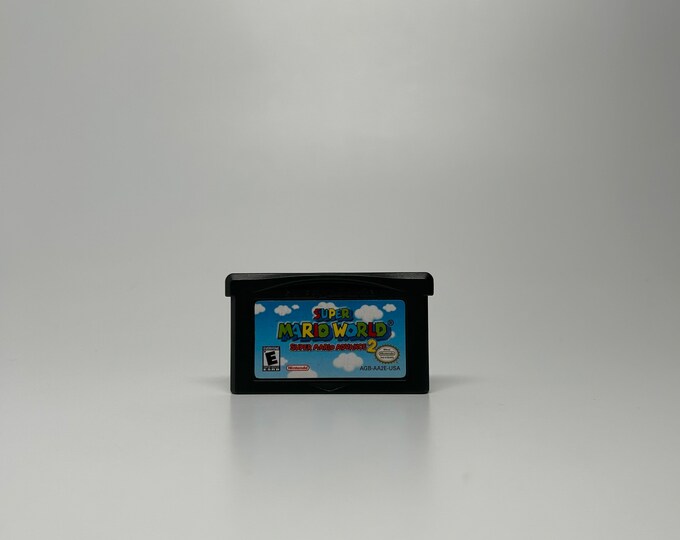 Super Mario Advance 2: Super Mario World for the Gameboy Advance (2002 ...