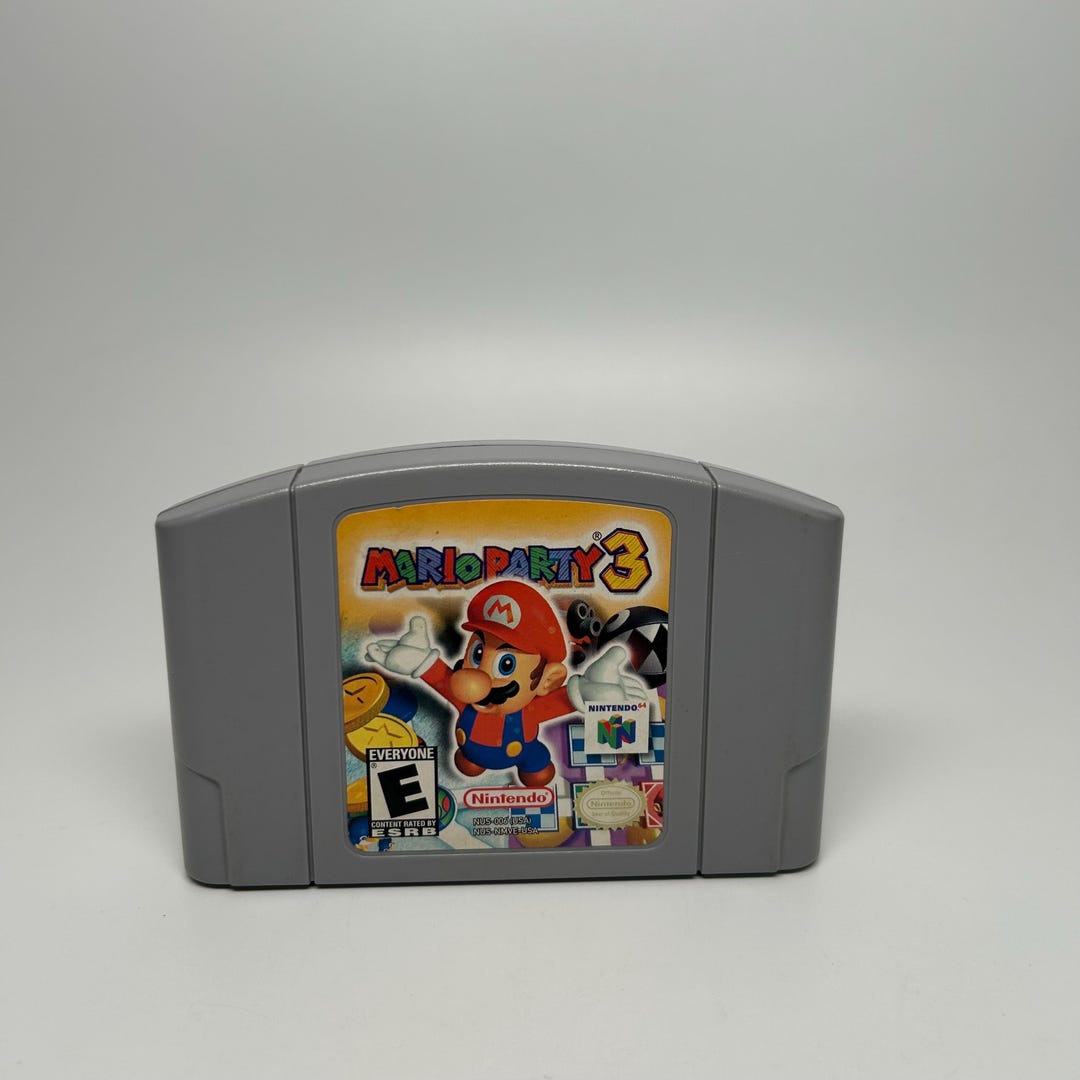 Mario Party 3 for the Nintendo 64 (N64) *tested* Authentic HTF - Etsy