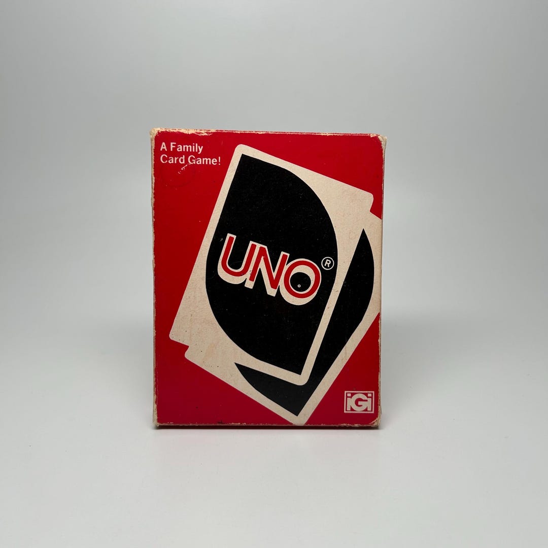 Vintage Uno Card Game (1979) *complete W/box* - Etsy