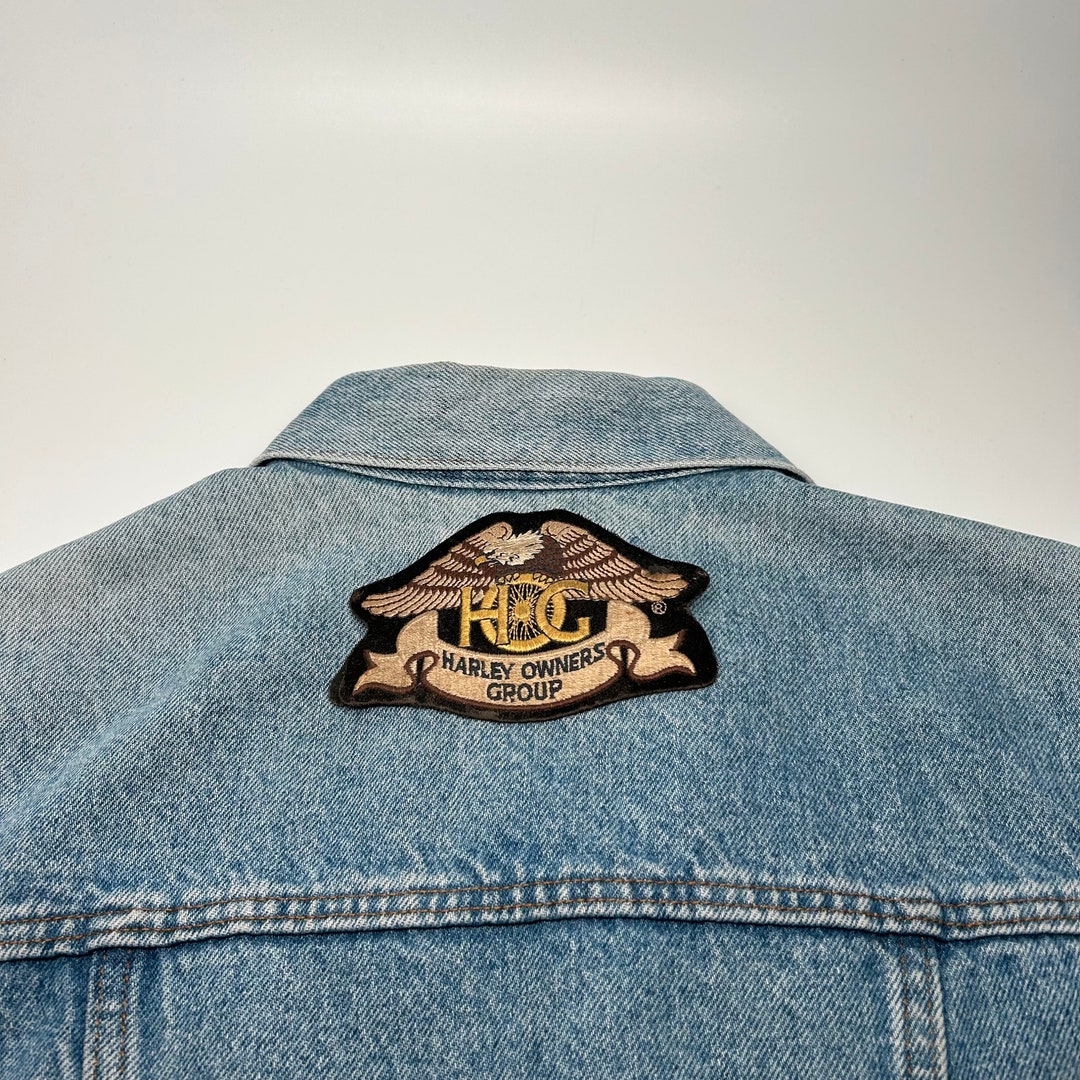 Vintage Harley Davidson HOG Harley Owner’s Group Patch (c.1990’s) *HTF ...