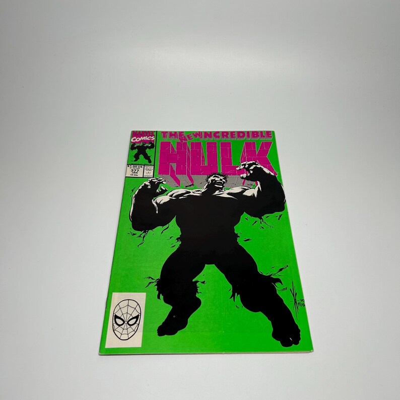 The Incredible Hulk #377 (1991) Marvel Comics *key Issue* - Etsy